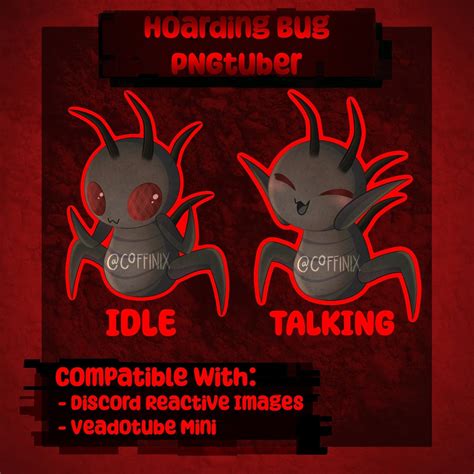 Hoarding Bug Pngtuber Lethal Company Lootbug Streaming Streamlabs