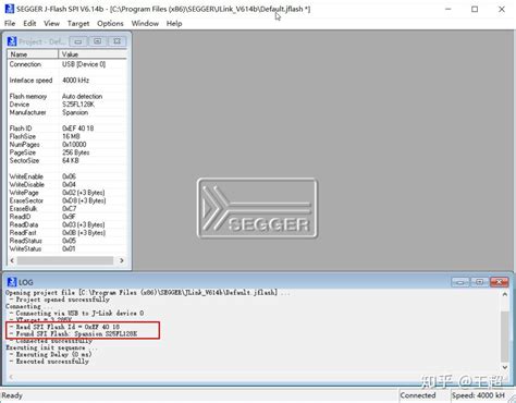 Jlink使用技巧之烧写spi Flash存储芯片 知乎