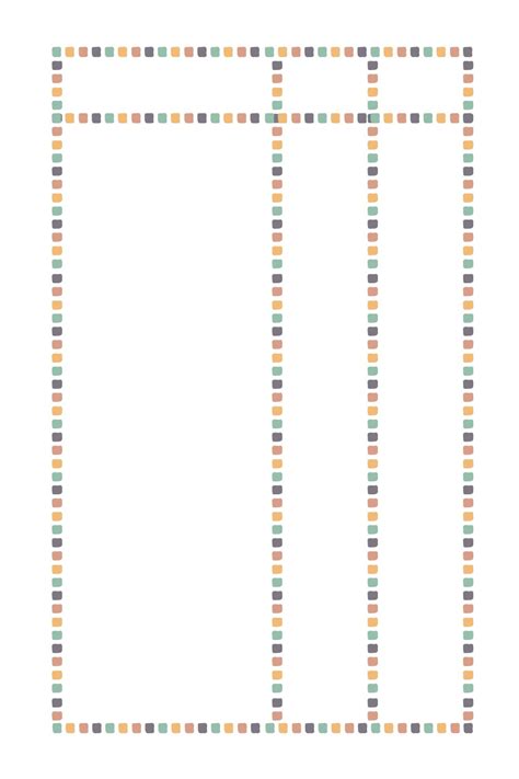 Free Printable 3 Column Chart Templates [pdf Included] Printables Hub