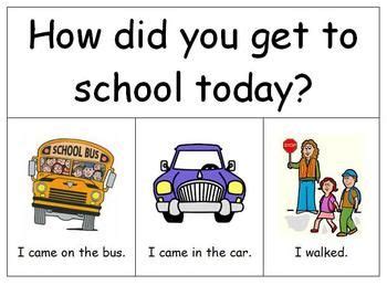 Question Of The Day Graphing School Today Primary Classroom
