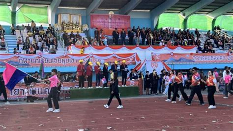 สพม ชัยภูมิ เชื่อมความสามัคคีจัดแข่งขันกีฬานักเรียนโซนหุบเขาเกมส์ อย่าง