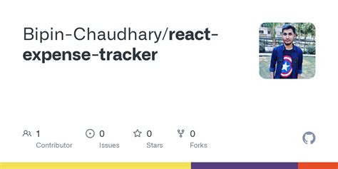Github Bipin Chaudharyreact Expense Tracker