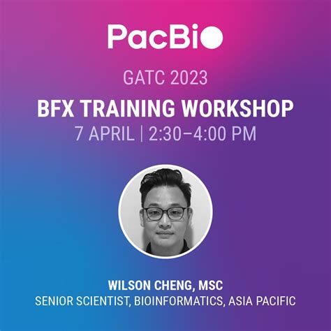 Pacbio On Linkedin Join Wilson Cheng Pacbio Apac Senior Bioinformatics Scientist As He…