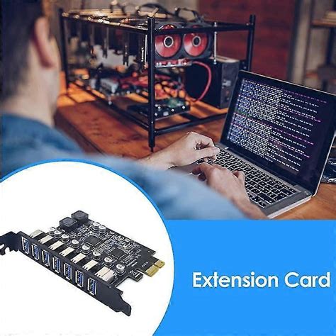 Usb 32 Pci Express Adapter Pci E To 7 Ports Usb3 Gen1 Expansion