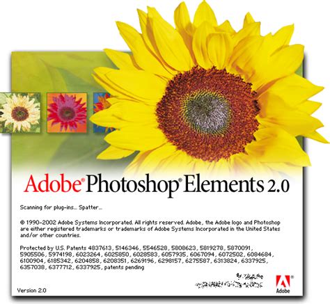 guidebook splashes photoshop elements