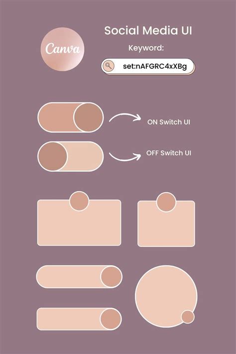 Canva Elements Canva Elements Keyword Social Media User Interface Ui Notification Ui Artofit