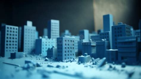 Landscape Urban Composition Stock Illustration Illustration Of