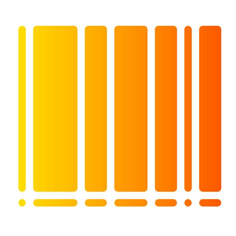Icono de Código de barras Generic Flat Gradient