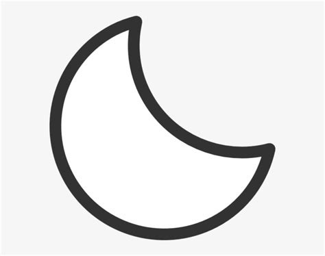 28 Collection Of Black And White Moon Clipart Moon Clip Art