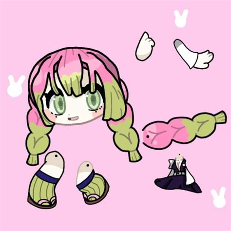 Pin De ⁠≧⁠ ⁠≦⁠ En Demon Slayer Pegatinas Bonitas Dibujos Bonitos