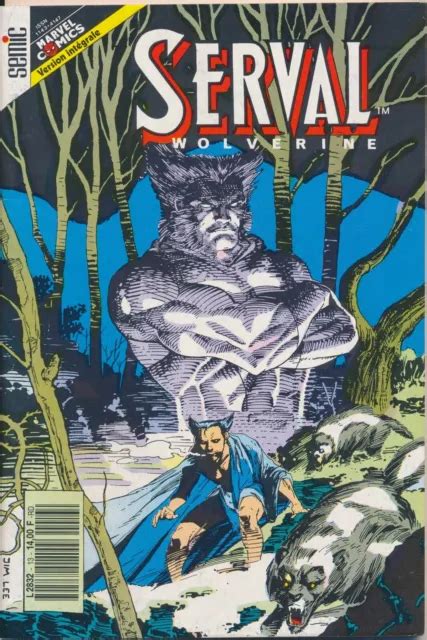 Livre Serval Wolverine N Semic France Version Int Grale