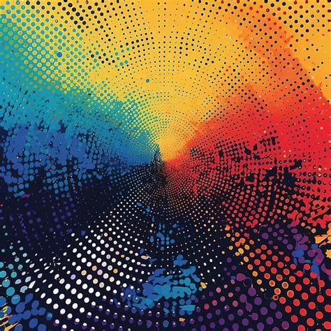 Premium Photo Abstract Halftone Dotted Background