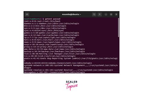 How To List Users In Linux System Scaler Topics