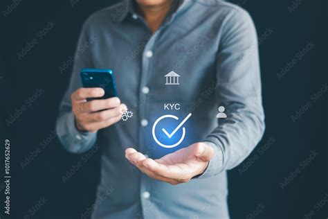 Kyc Digital Authentication Face Scanning To Confirm Identity Biometric Authentication Future
