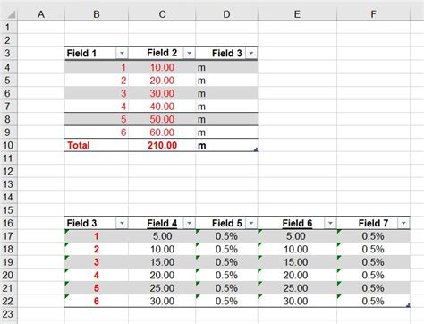 Run Time Error 1004 For Excel Vba Tables Stack Overflow