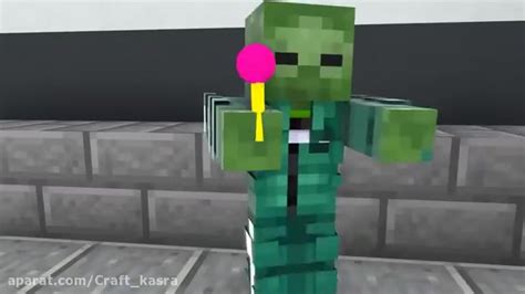 انیمیشن مدرسه هیولا ها ماینکرافت بازی ماهی مرکب