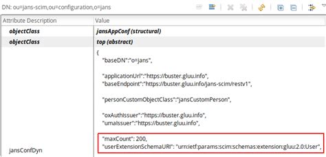 scim user extension schema uri not updatable · issue 271 · janssenproject jans · github