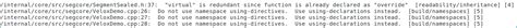 [bug] cpp lint failed in the latest code · issue 22649 · milvus io