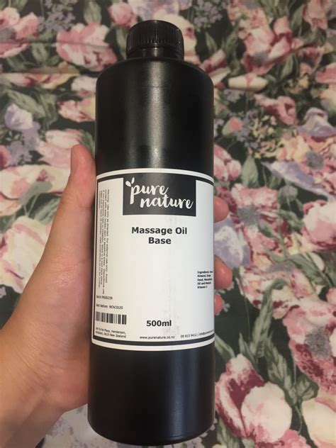 Massage Oil Base Purenature Nz