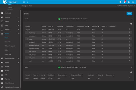 10 Storage — Freenas®113 Rc1 User Guide Table Of Contents