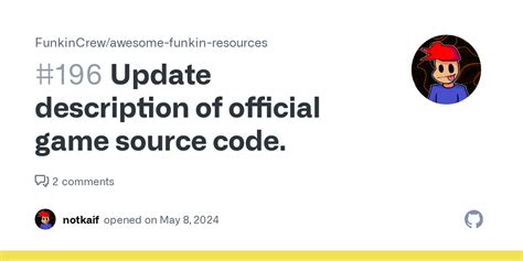 update description of official game source code · issue 196