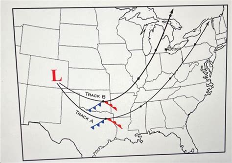 Solved Tracking Extratropical Cyclone Weather The Weather On