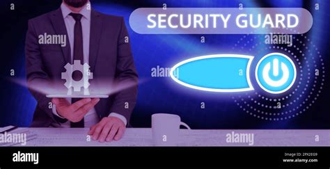 Conceptual Display Security Guard Word For Tools Used To Manage