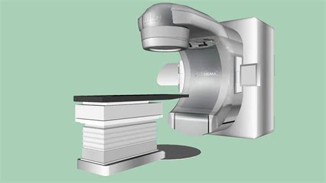 linac and table 3d model