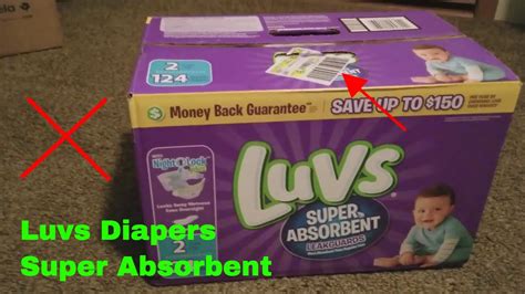 How To Use Luvs Diapers Super Absorbent Review Youtube