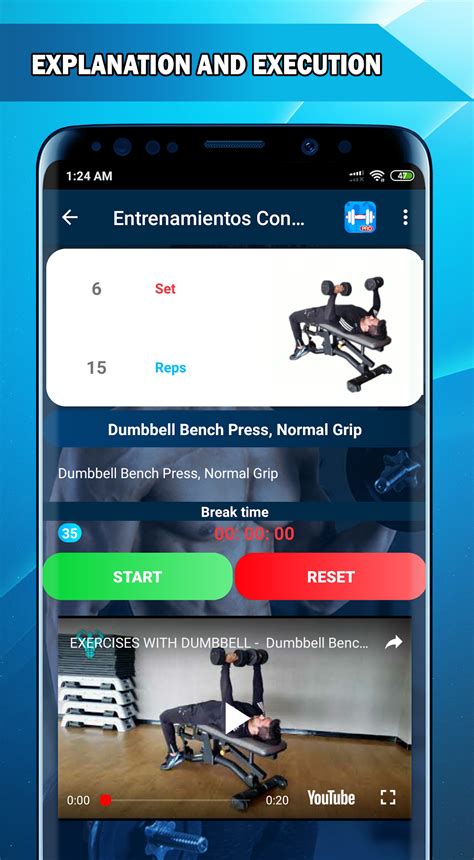android 용 dumbbell training exercises 다운로드