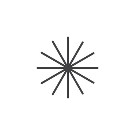 asterisk icon set password or passcode royalty free vector