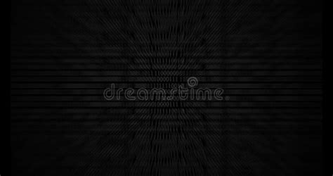 Binary Algorithm Data Code Decryption And Coding Stock Footage
