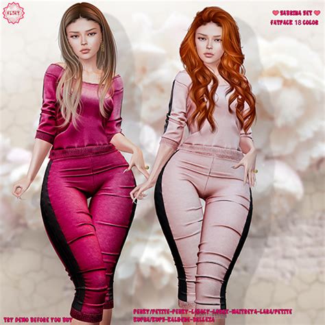 Second Life Marketplace [flirt] Sabrina Set Fatpack