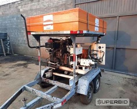 hidrojato prominas slp030 sobre carreta diesel ref 18165