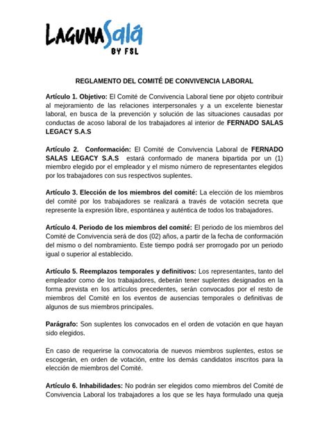 Reglamento Cocol Pdf Gobierno