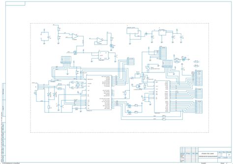 arduino uno схема электрическая принципиальная схема