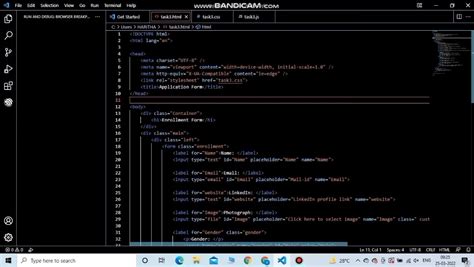 Vanguri Haritha On Linkedin Webdevelopment Intern Lgm Task3 Html