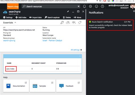 Leveraging Azure Search For Implementing A Qna Bot In Unsupported