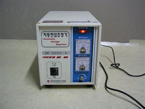 소리전자 3k 자동전압 조정기