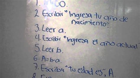 Ejemplos De Pseudocodigos YouTube