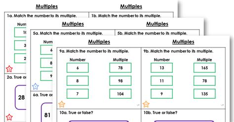 Free Year 5 Multiples Lesson Classroom Secrets Classroom Secrets