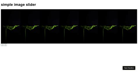 Js Image Slider Codesandbox