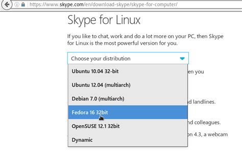 How To Install Skype On Fedora 24 Workstation