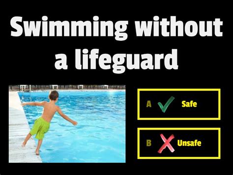 Safe Or Unsafe Quiz