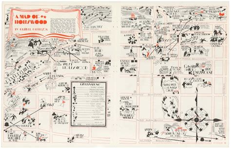 A Map Of Hollywood Neatline