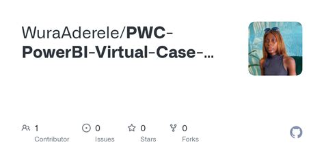 github wuraaderele pwc powerbi virtual case experience