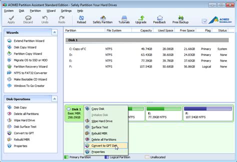 GPT Partition Manager Resize Partition Copy Disk Convert GPT And More