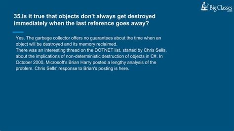 Dot Net Interview Questions And Answers Part I Ppt