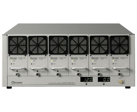 62000b Series Modular Dc Power Supply Power Parameters