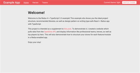 React Redux Typescript Example Codesandbox React Redux Typescript Example Codesandbox